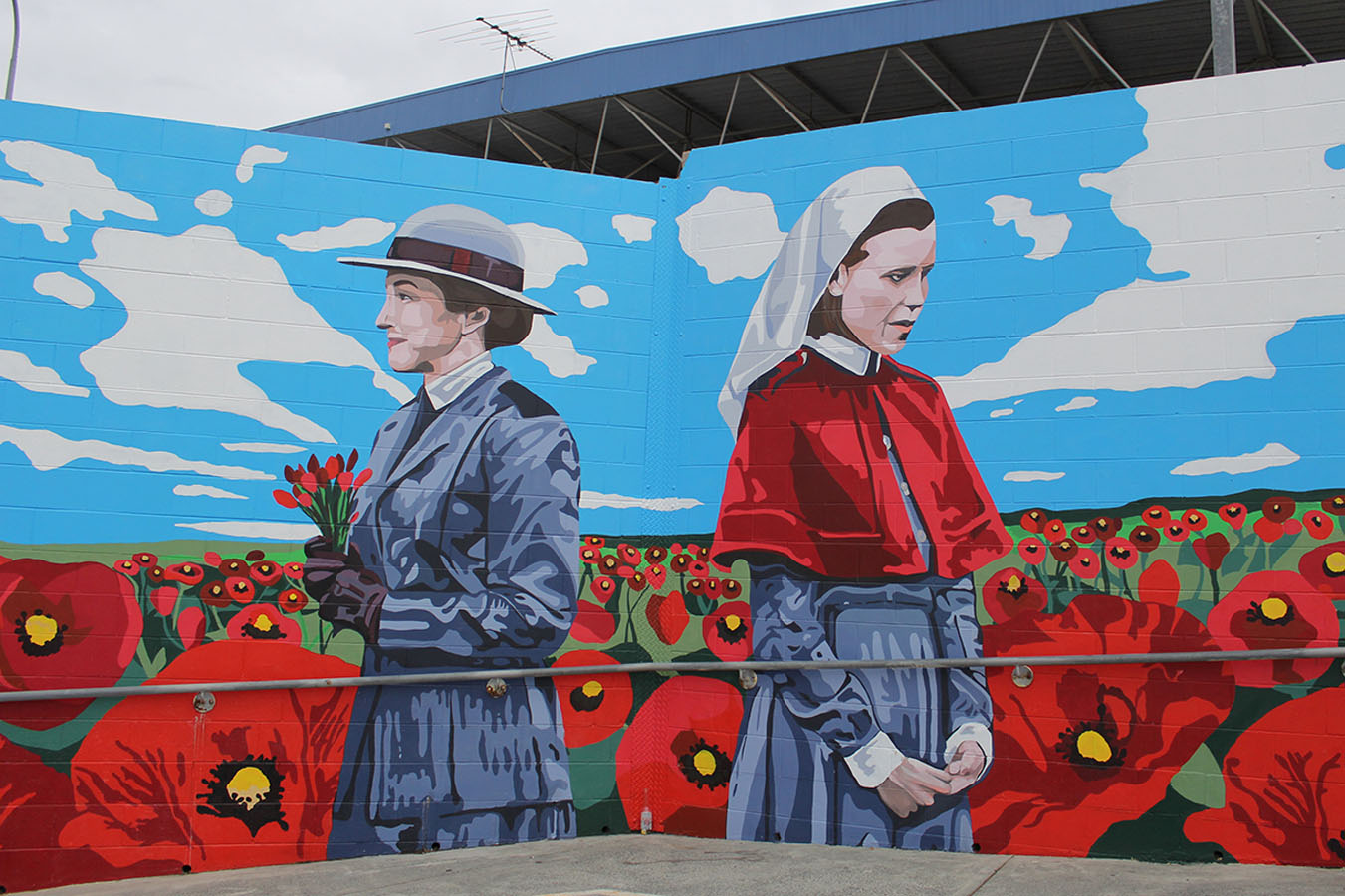 ANZAC MURAL – BEENLEIGH NORTH STATION – All City Walls