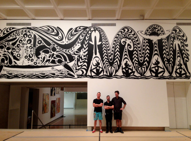 ALICK TIPOTI – QUEENSLAND ART GALLERY – All City Walls